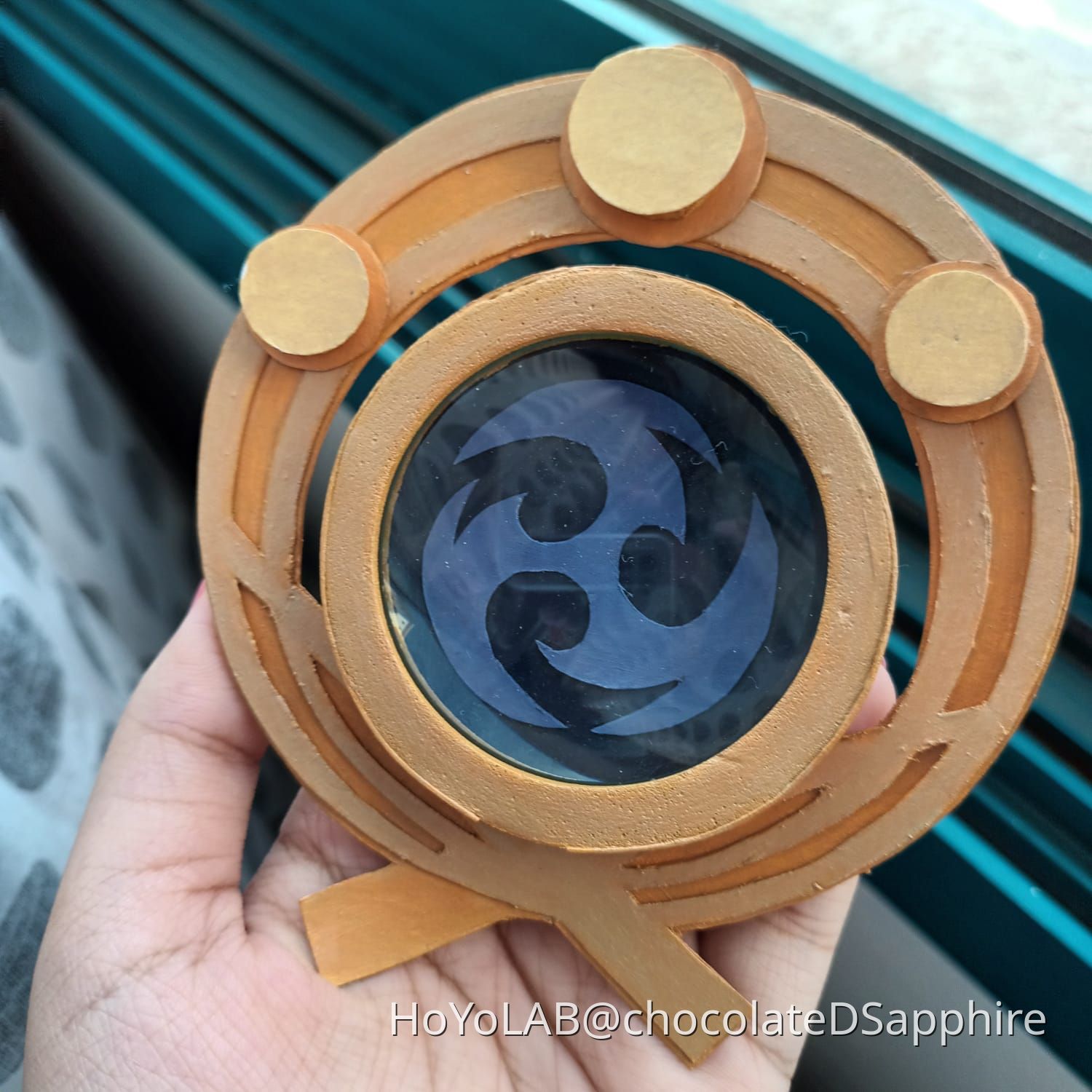 I made electro vision for my friend's bday Genshin Impact | HoYoLAB