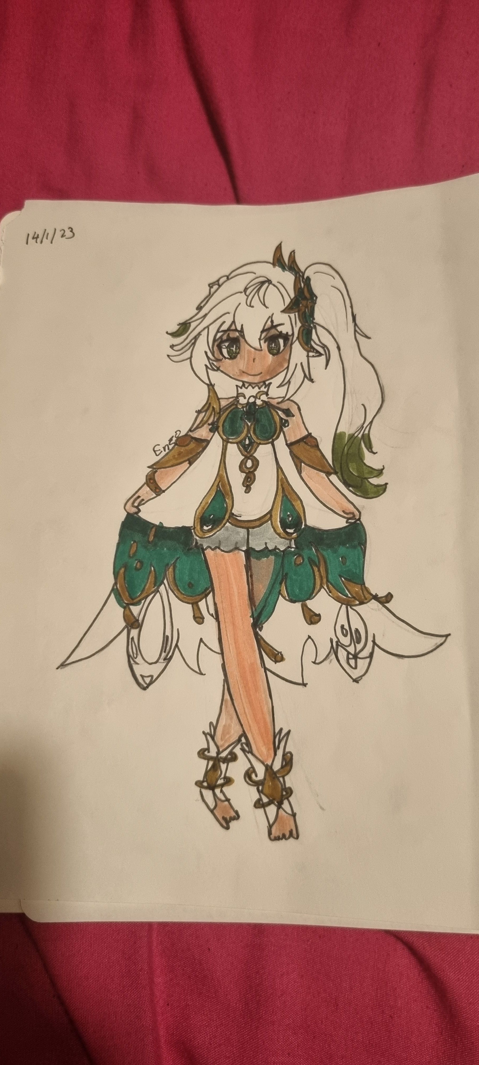 Nahida( I used the wrong skin color 💀) Genshin Impact | HoYoLAB