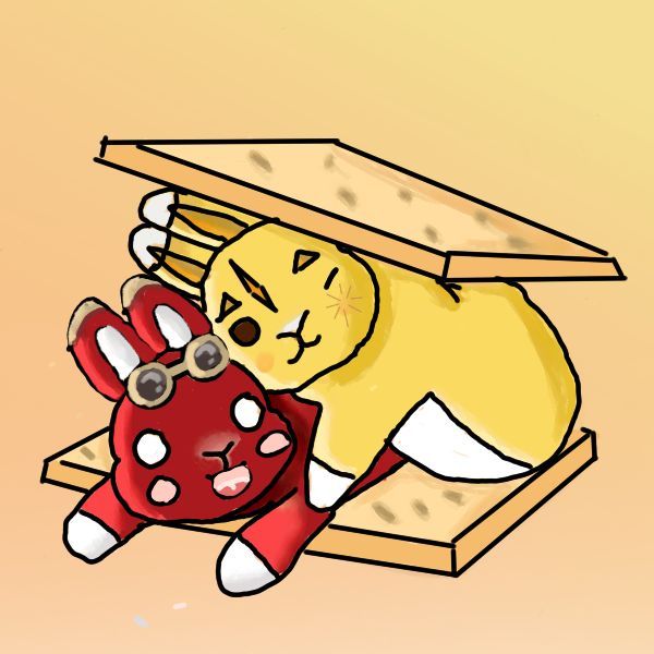 Baron Bunny and Yao Yaos bunny in a smore? Genshin Impact | HoYoLAB