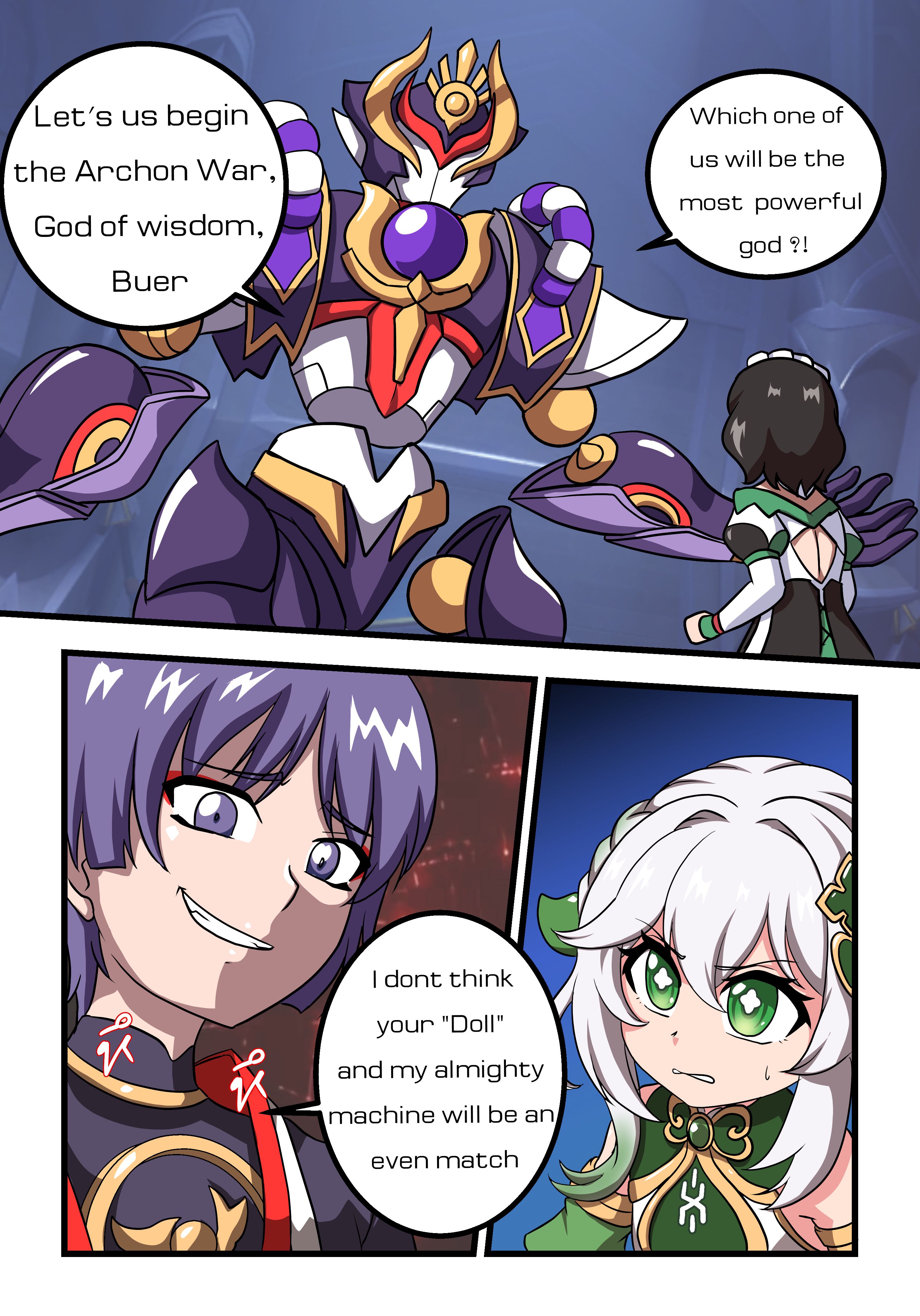 Scaramouche VS Katheryne(Nahida) Genshin Impact | HoYoLAB