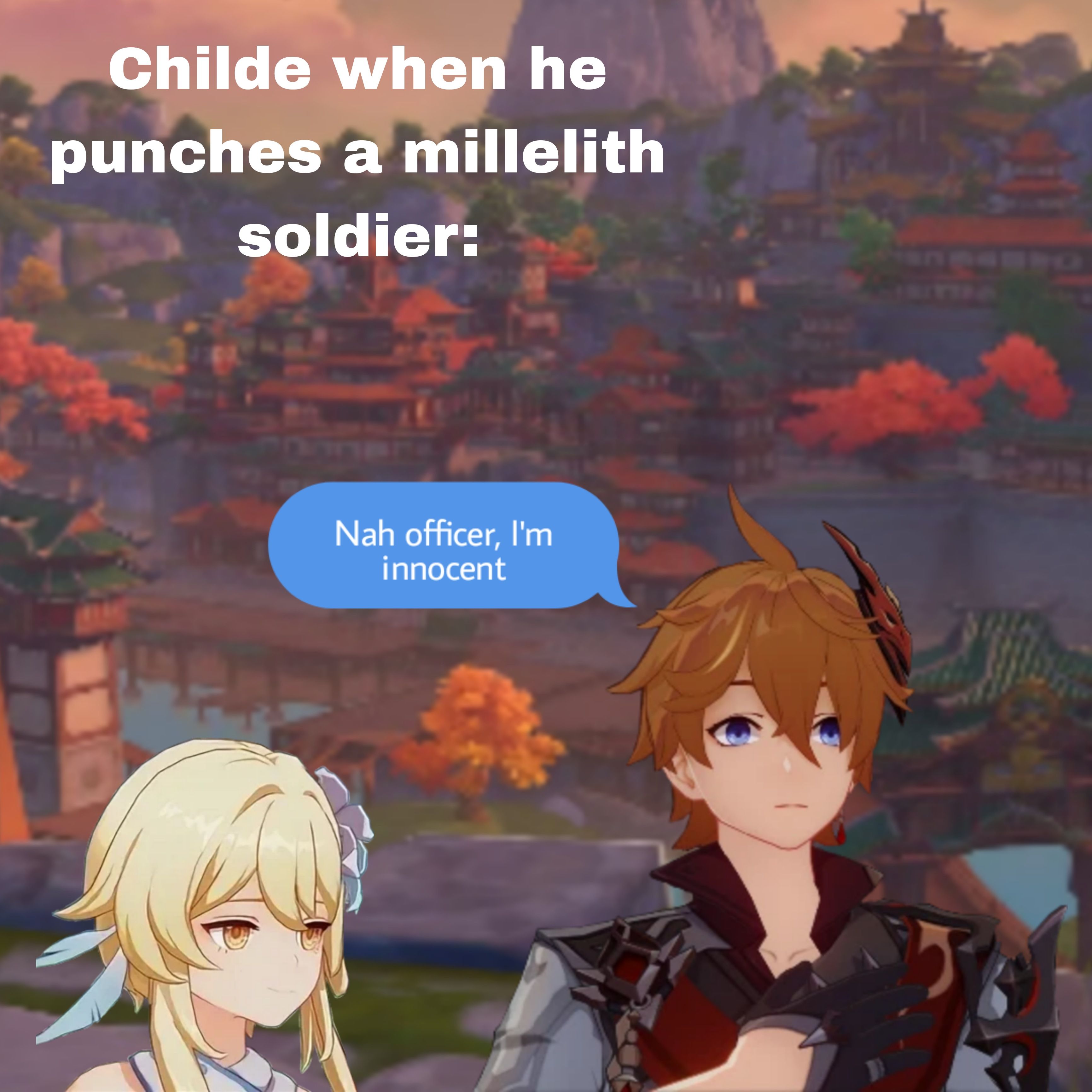 Childe gets in trouble Genshin Impact | HoYoLAB