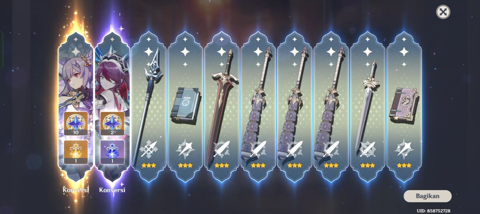 awalnya dikasih electro sword Genshin Impact | HoYoLAB