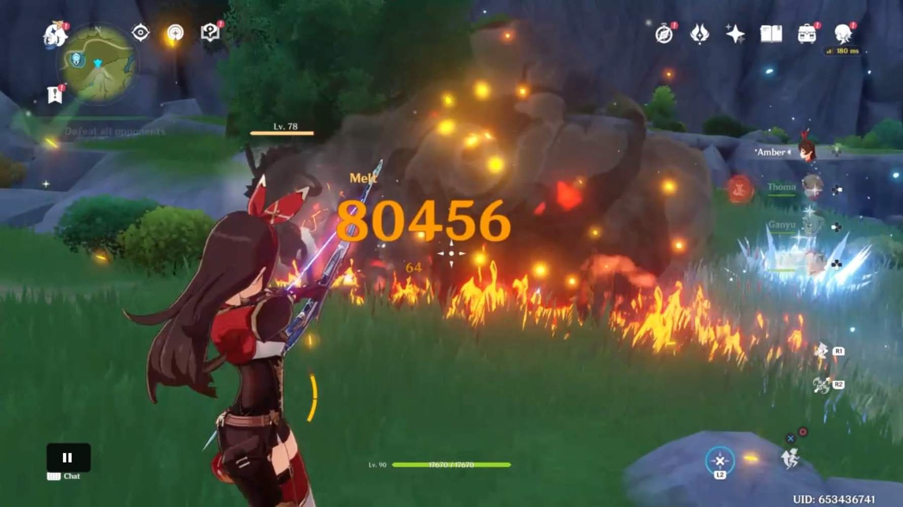 Is My Amber Broken? Need Help W/Build Genshin Impact | HoYoLAB