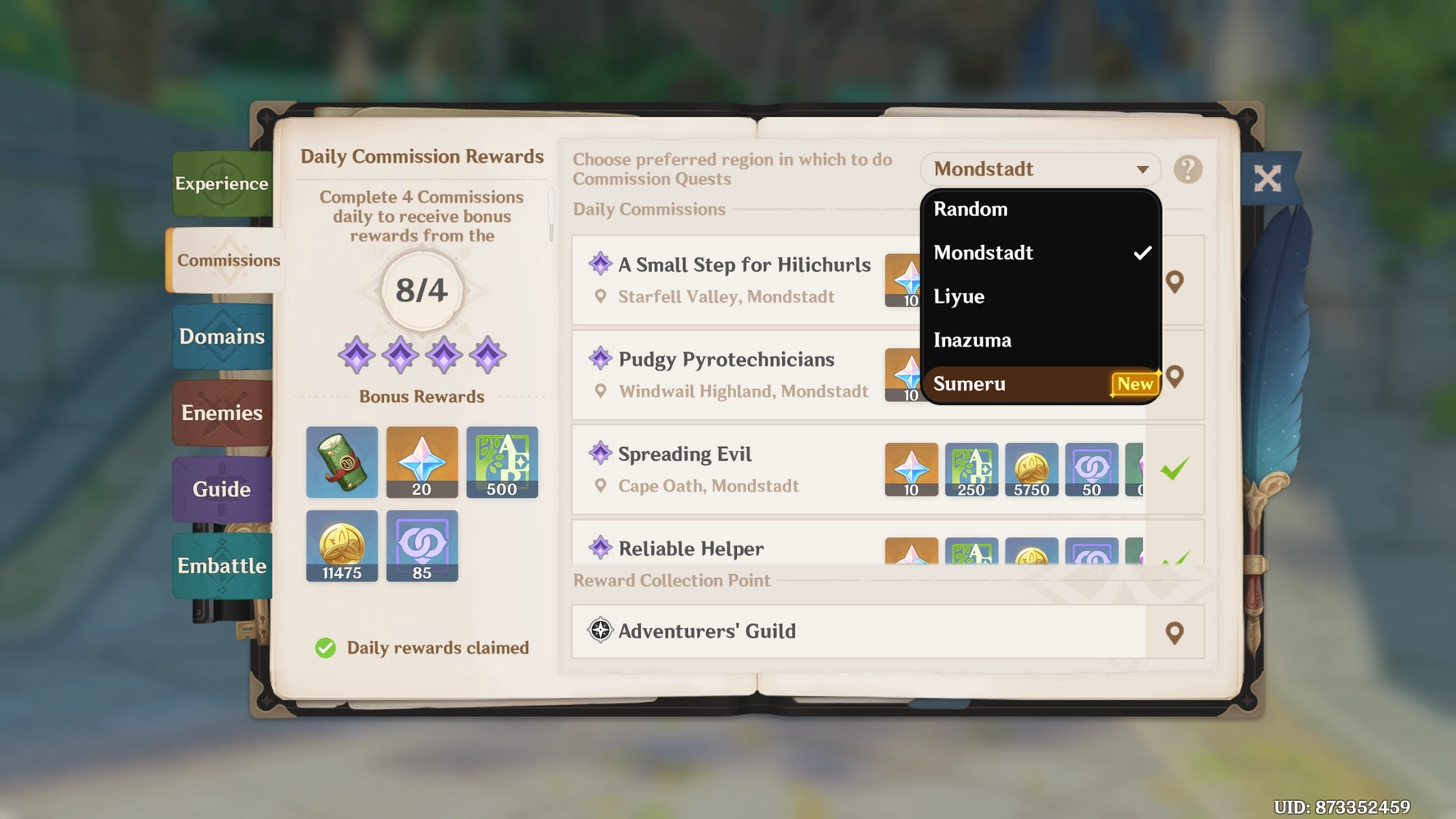 The average Genshin player Genshin Impact | HoYoLAB