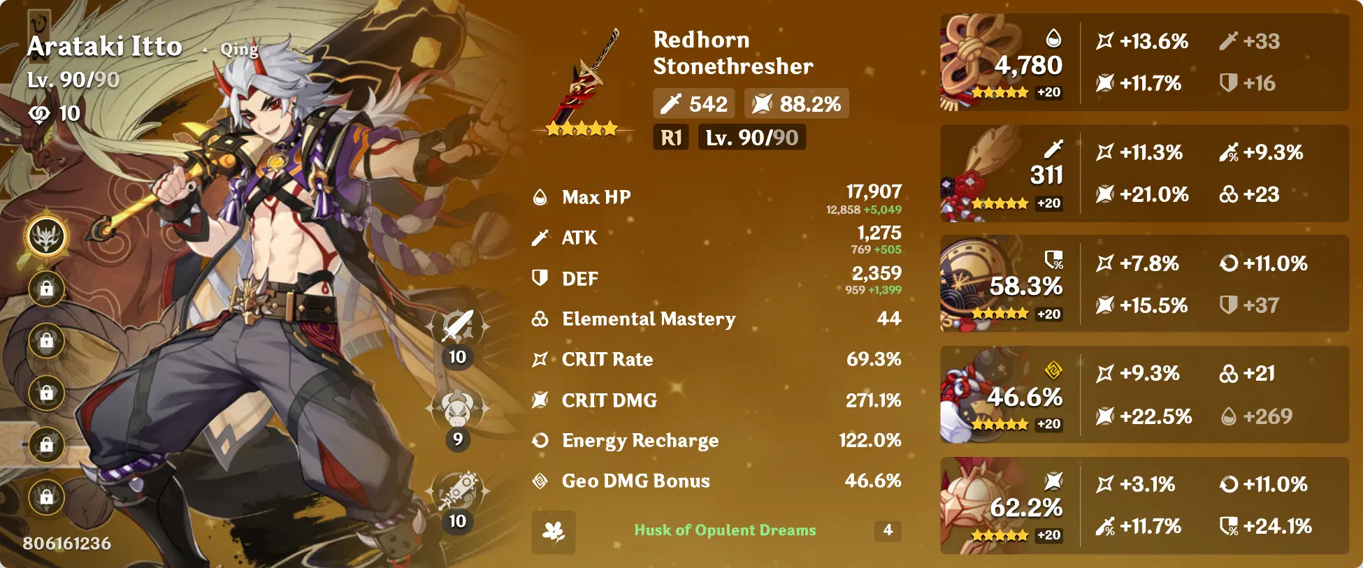 Top 1% Akasha System Builds - Zhongli, Itto Genshin Impact | HoYoLAB