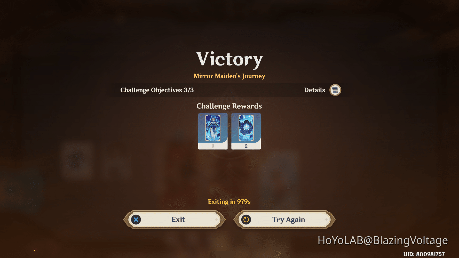 [V.3.3] Day 6 TCG - VS Mirror Maiden (Friendly Fracas) Genshin Impact ...