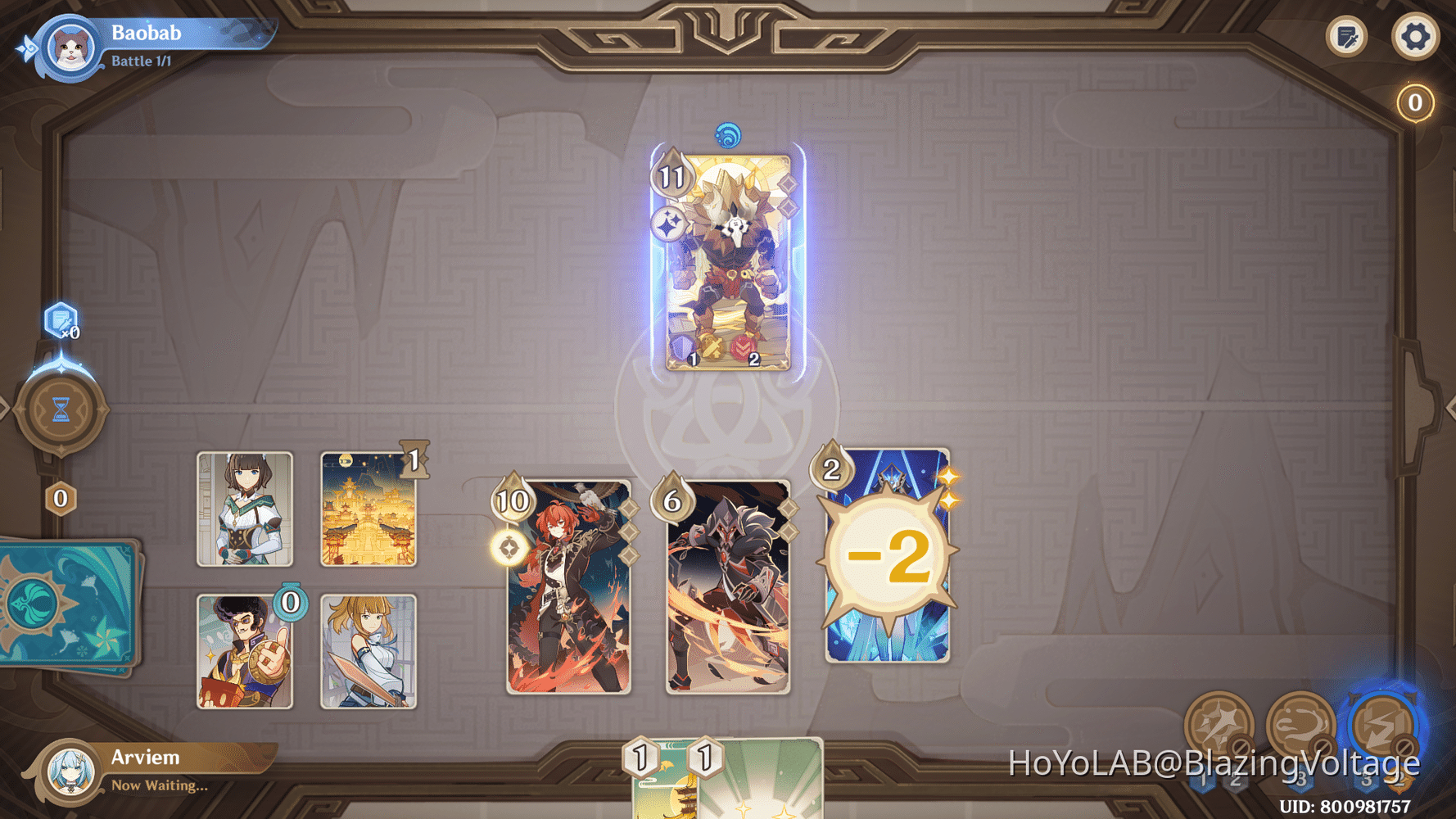 [V.3.3] Day 6 TCG - VS Stonehide Lawachurl (Friendly Fracas) Genshin ...