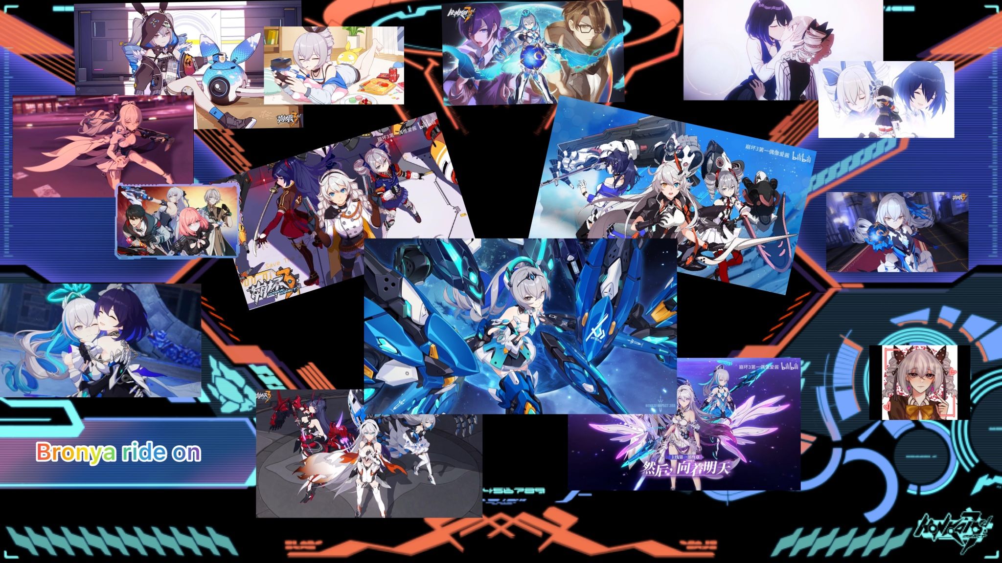 activate the system, display all memories. RIDE ON !!! Honkai Impact ...