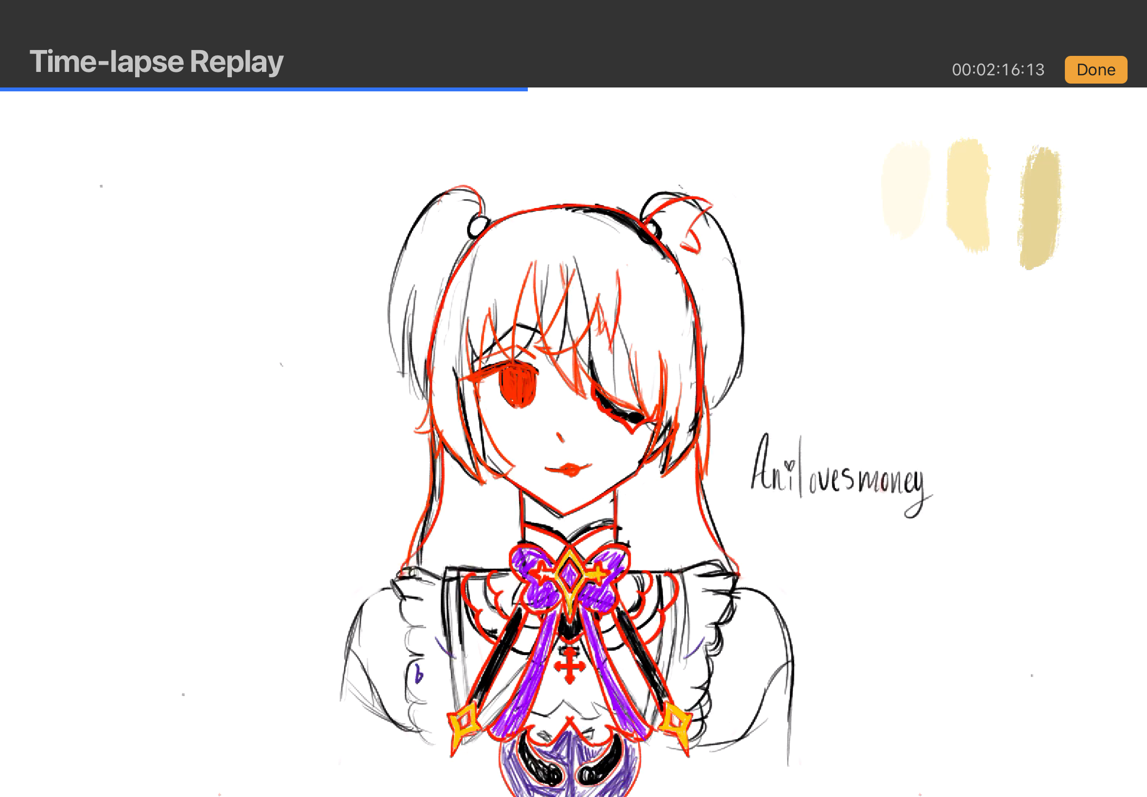 Fishle fanart (1st digital art piece) Genshin Impact | HoYoLAB