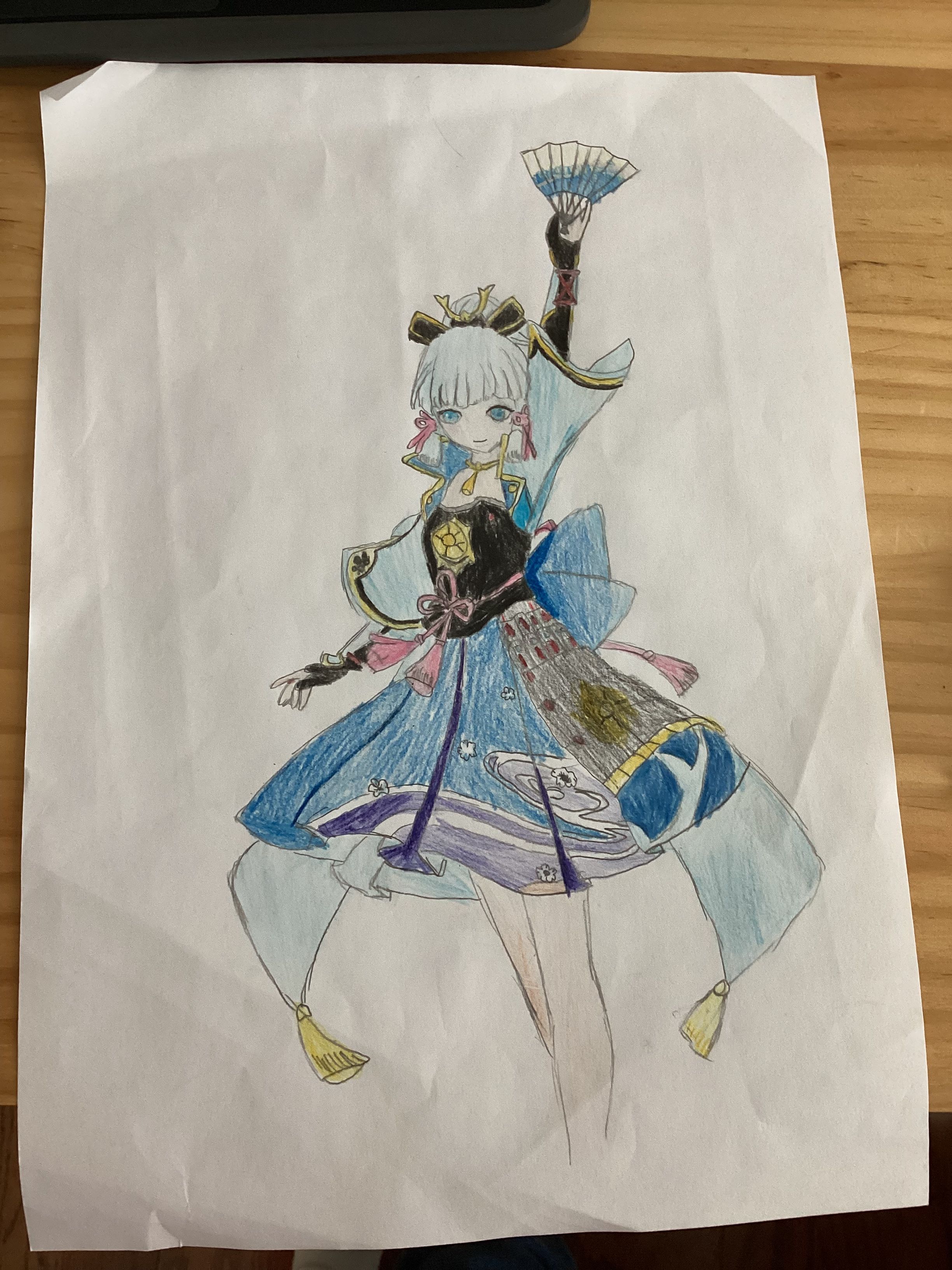 Ayaka Drawing Genshin Impact | HoYoLAB