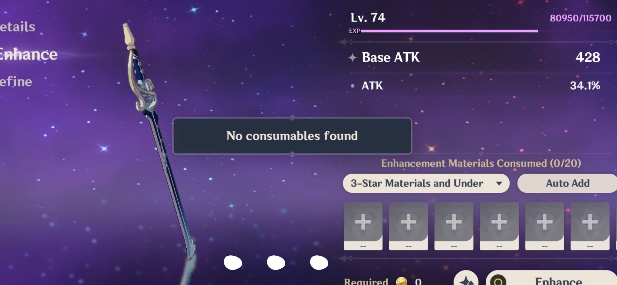 The pain of weapons.. Genshin Impact | HoYoLAB