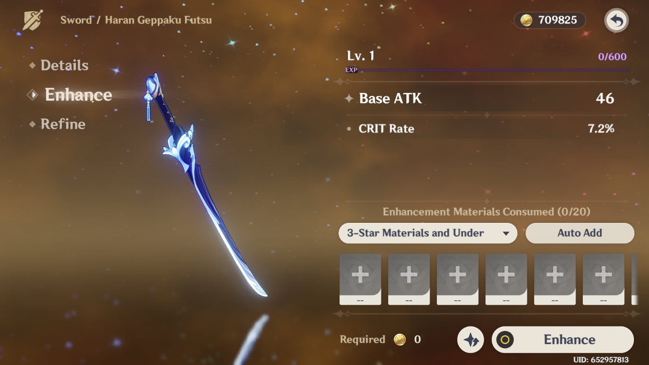 Just got Ayatos weapon early and i don't have an Atayo Genshin Impact ...