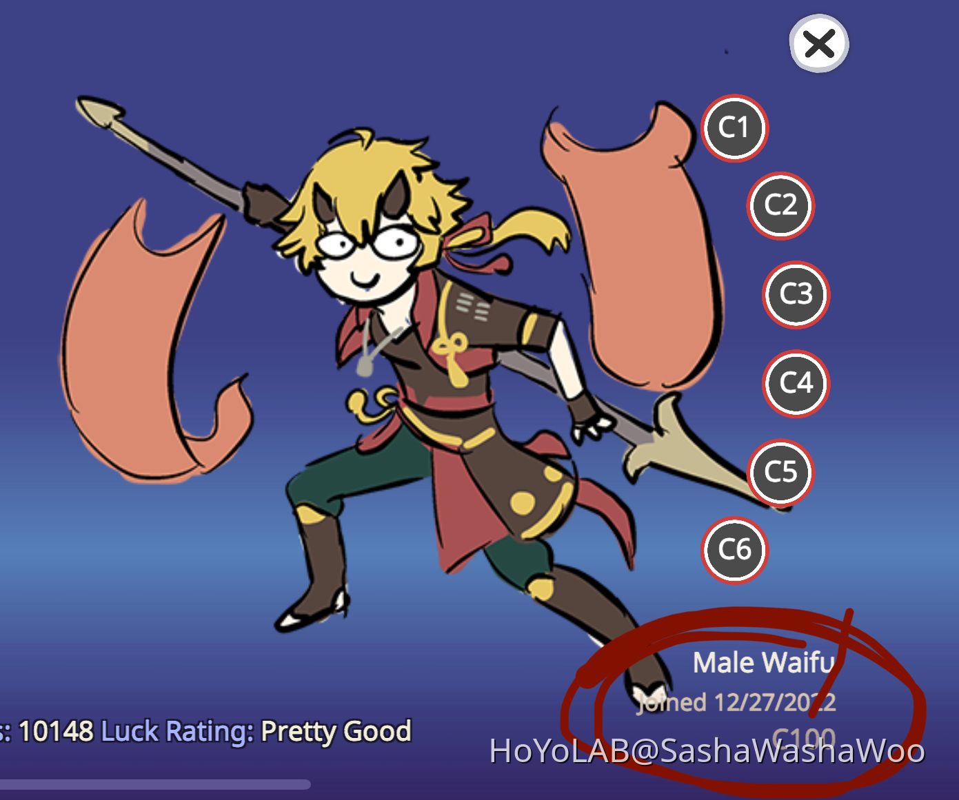 C100 Thoma Silly Wisher.. Genshin Impact | HoYoLAB