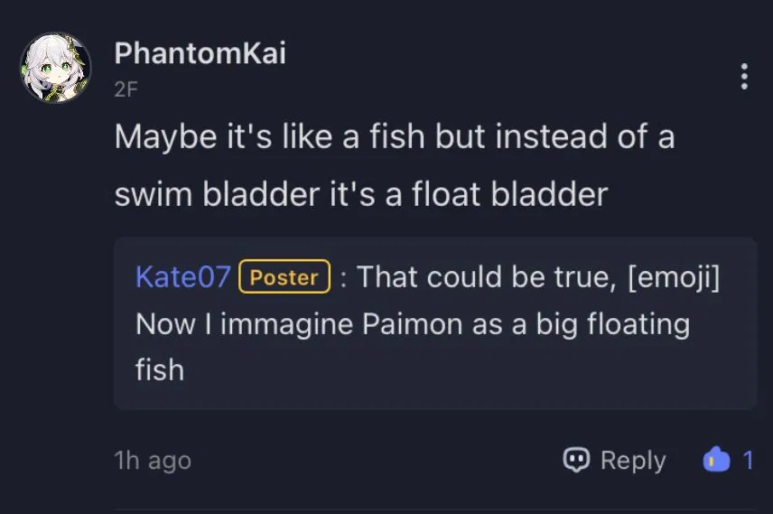 PAIMON IS A BIG FLOATING FISH Genshin Impact | HoYoLAB