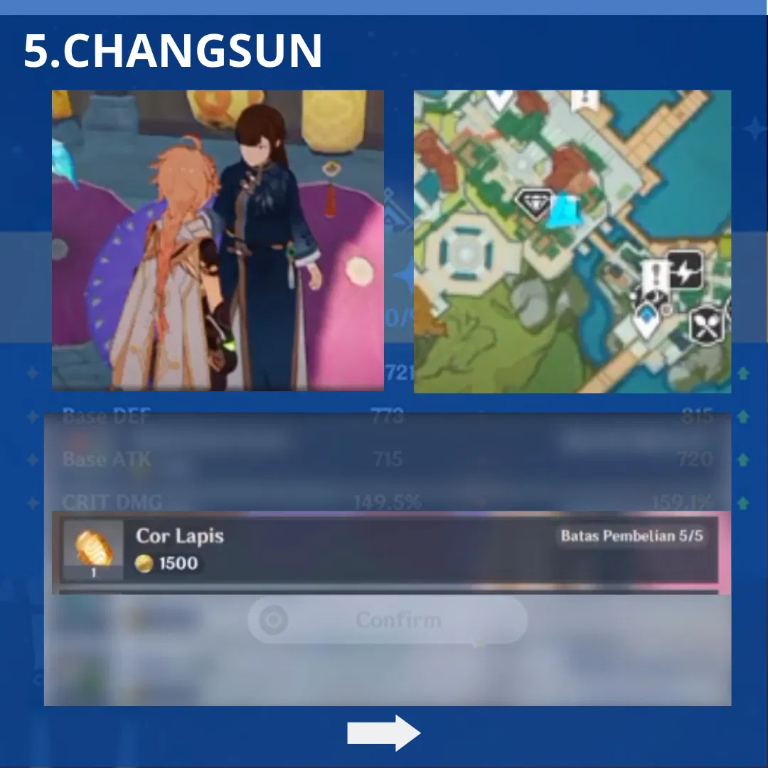 NPC Penjual Ascension Material Character (part1) Genshin Impact | HoYoLAB