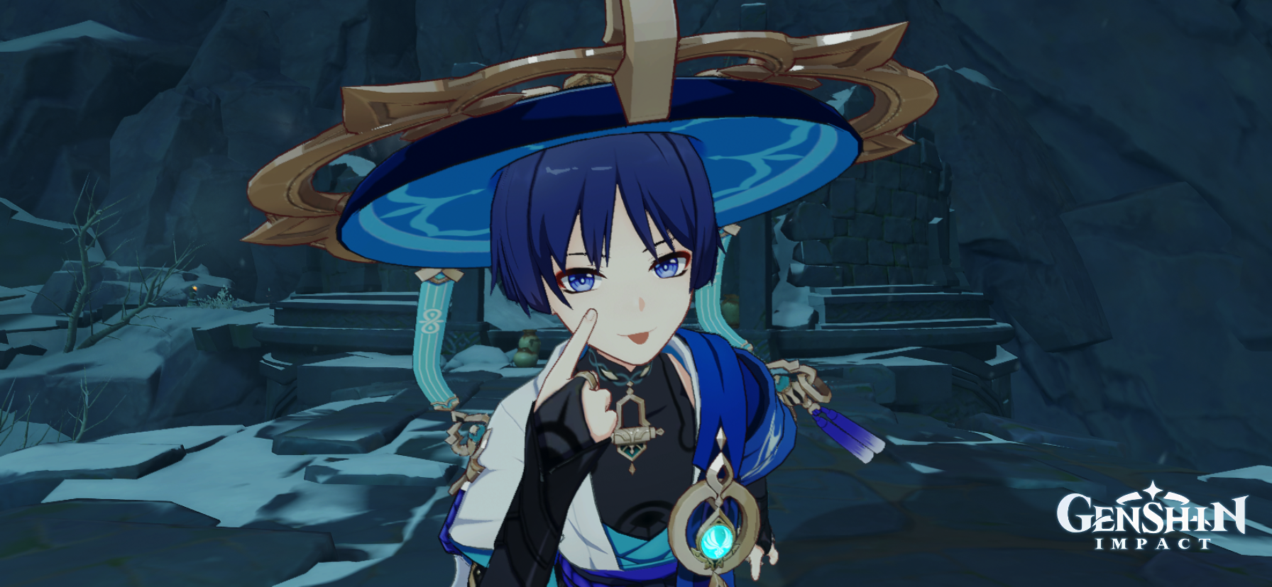 Wanderer photo shoot Genshin Impact | HoYoLAB