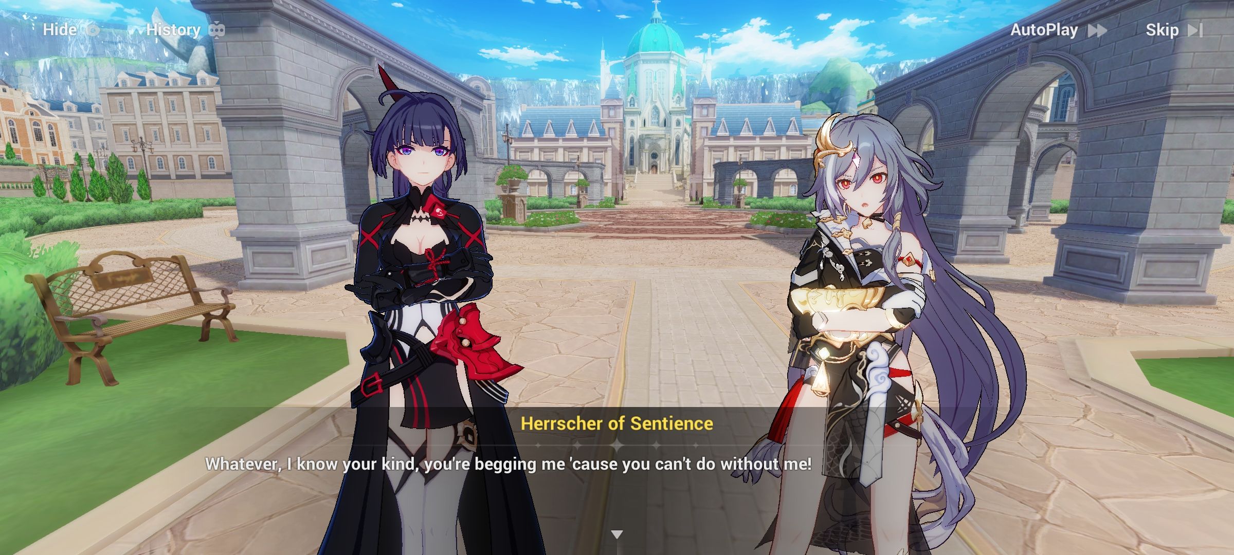Senti being a mood for the whole chapter Honkai Impact 3rd | HoYoLAB