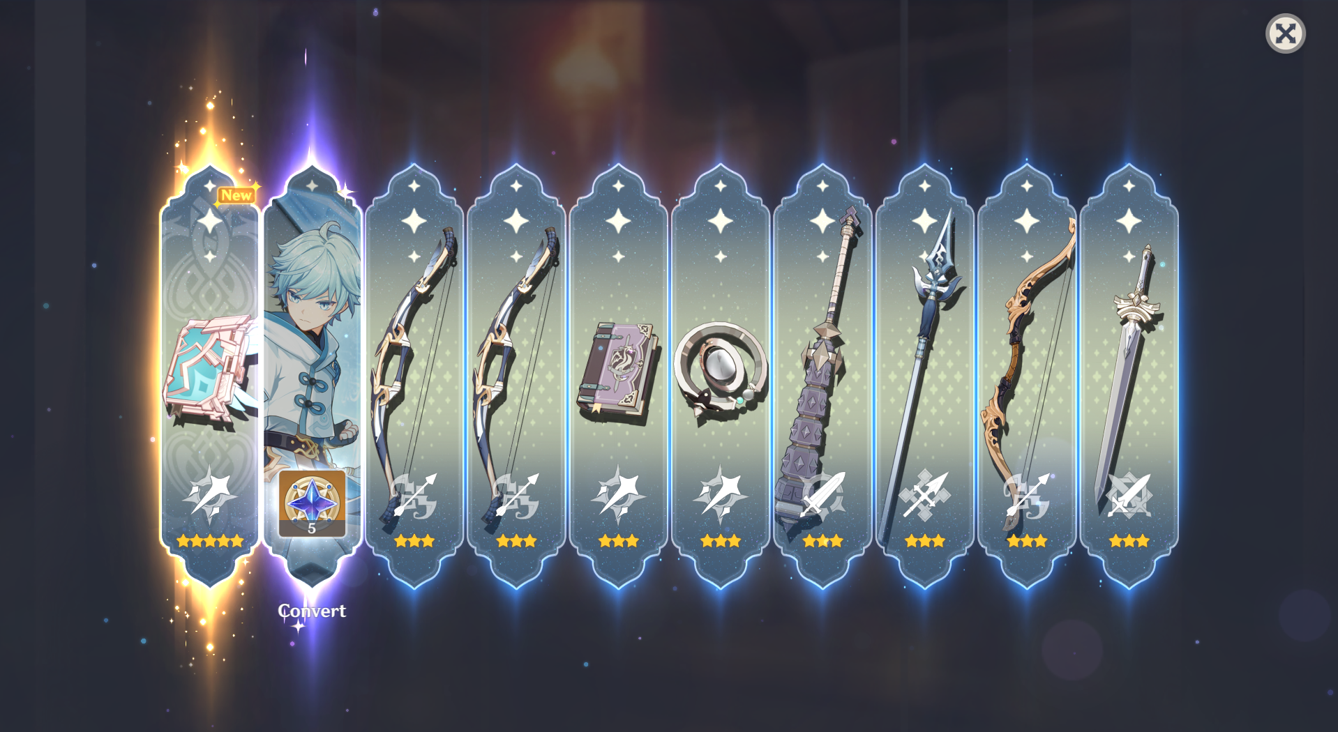 1st 5 star weapon i pulled on standard banner. Is it good for Sucrose ...