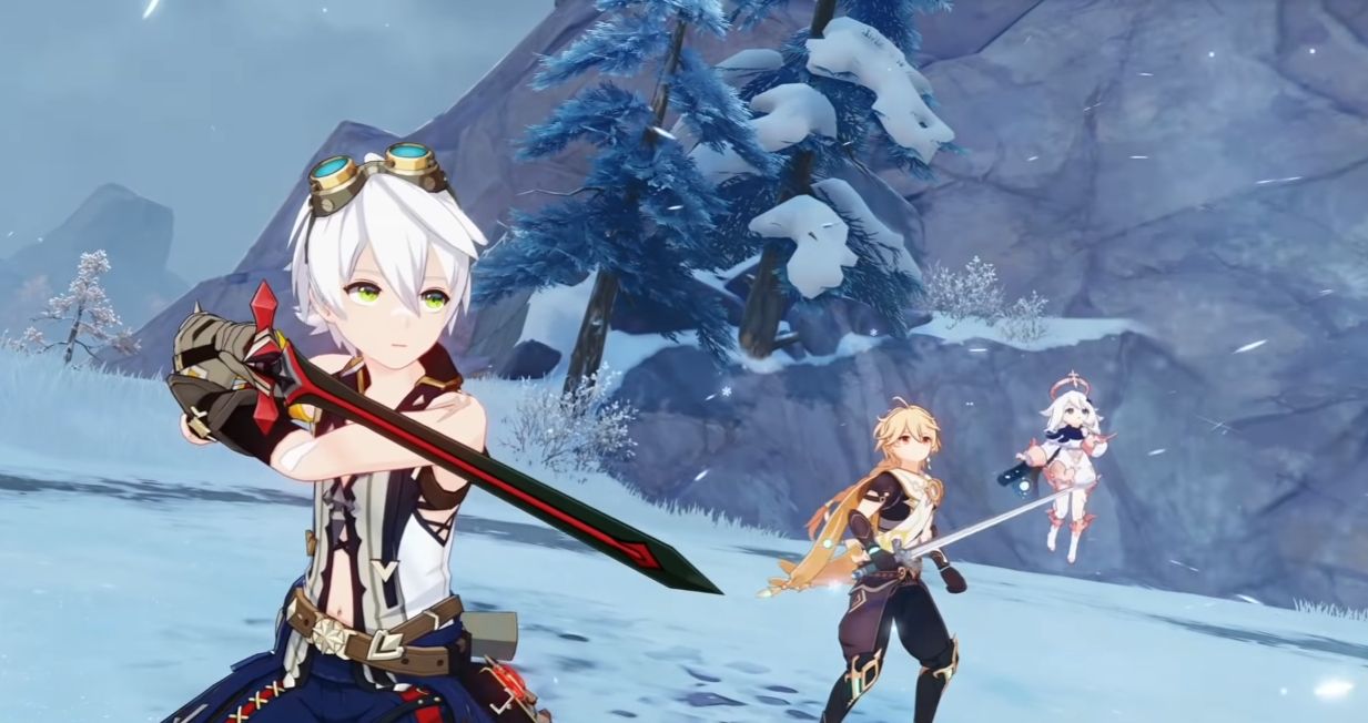 So this Albedo's scene gonna tell us what is Bennet's signature weapon ...