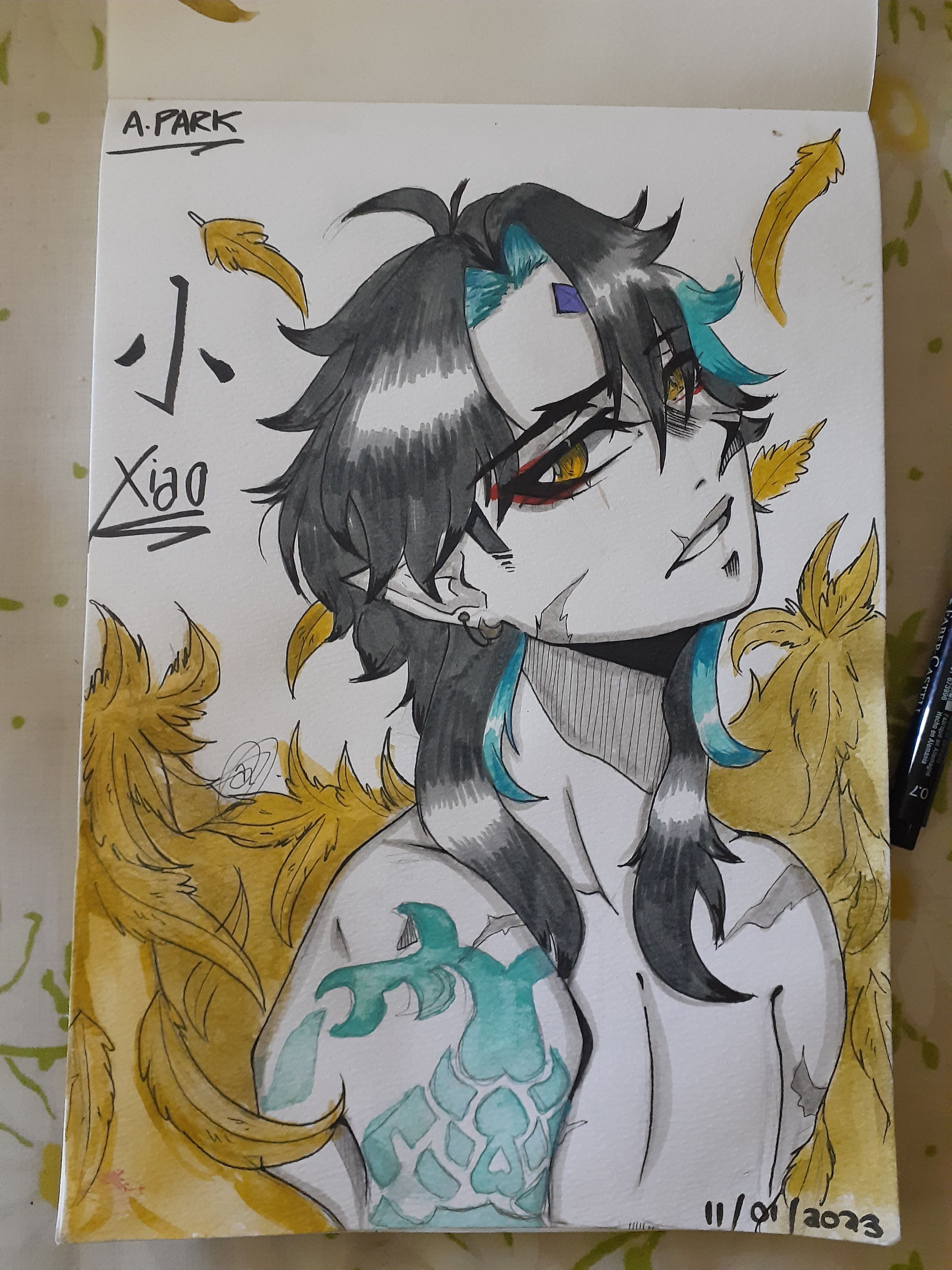 Xiao with wings Genshin Impact | HoYoLAB