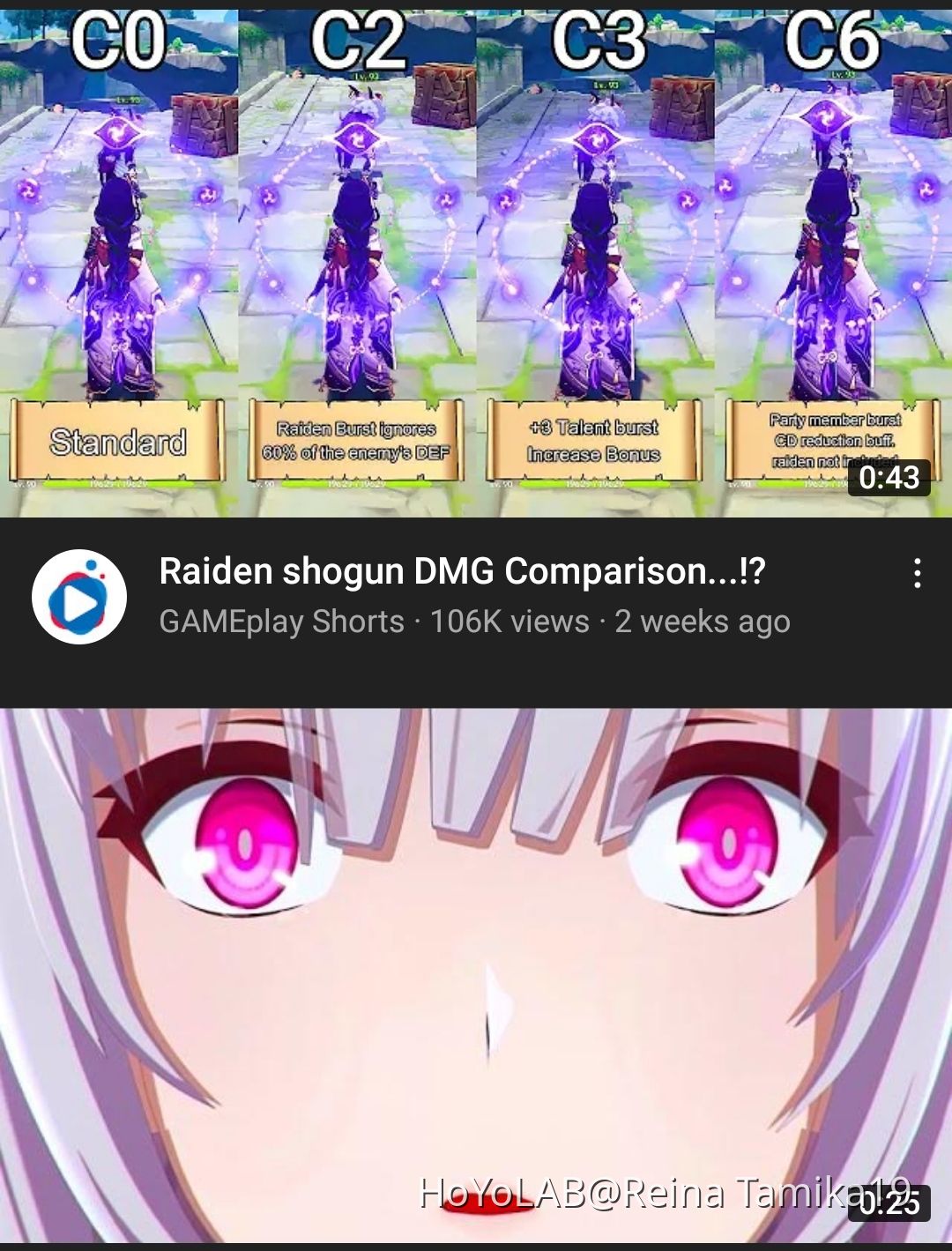 Raiden Shogun c6?! Genshin Impact | HoYoLAB