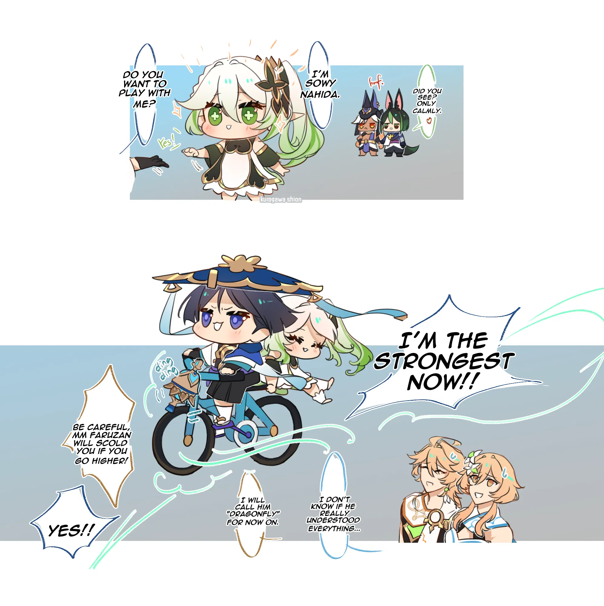 Sumeru main quest with ballader, baby version / Part 2 (´∀`)♡ Genshin ...