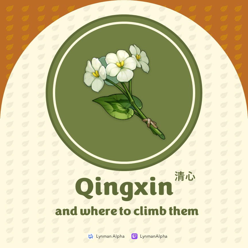 Qingxin | Material Collection Guide Genshin Impact | HoYoLAB