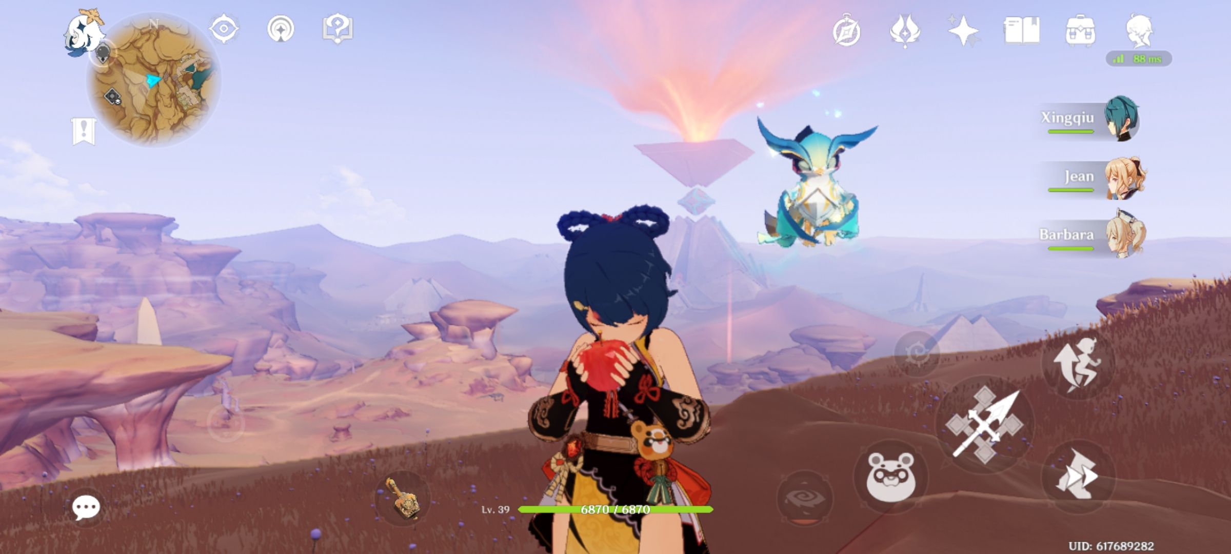 Xiangling eating apple Genshin Impact | HoYoLAB