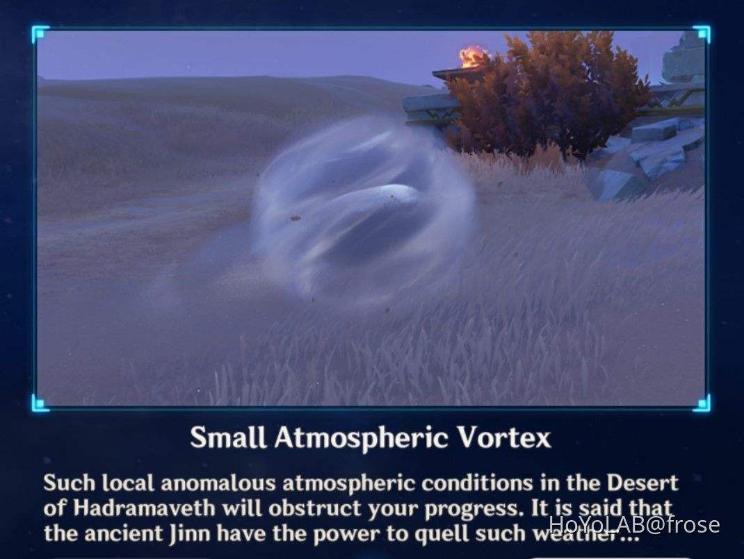 Weathered Rocks and The Small Atmospheric Vortex Genshin Impact | HoYoLAB