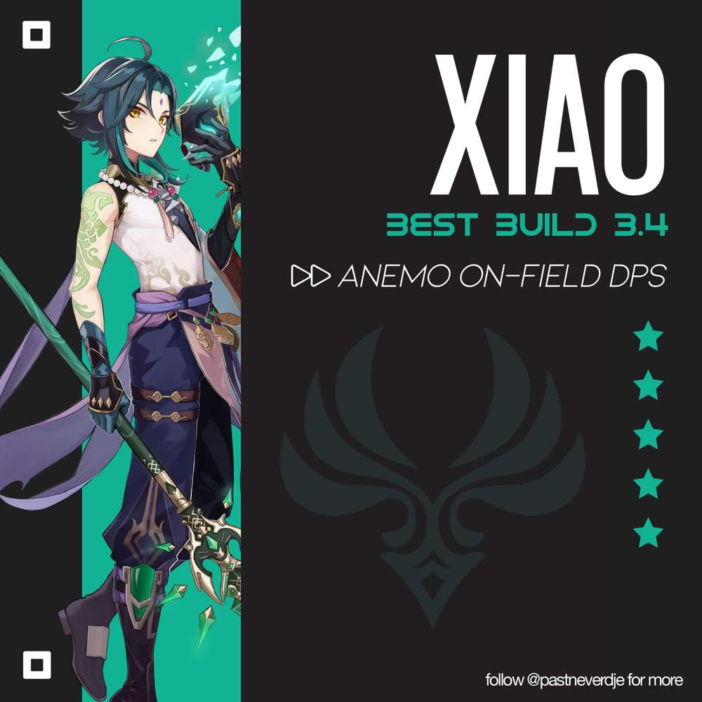 [Version 3.4] Xiao - best build on-field dps Genshin Impact | HoYoLAB