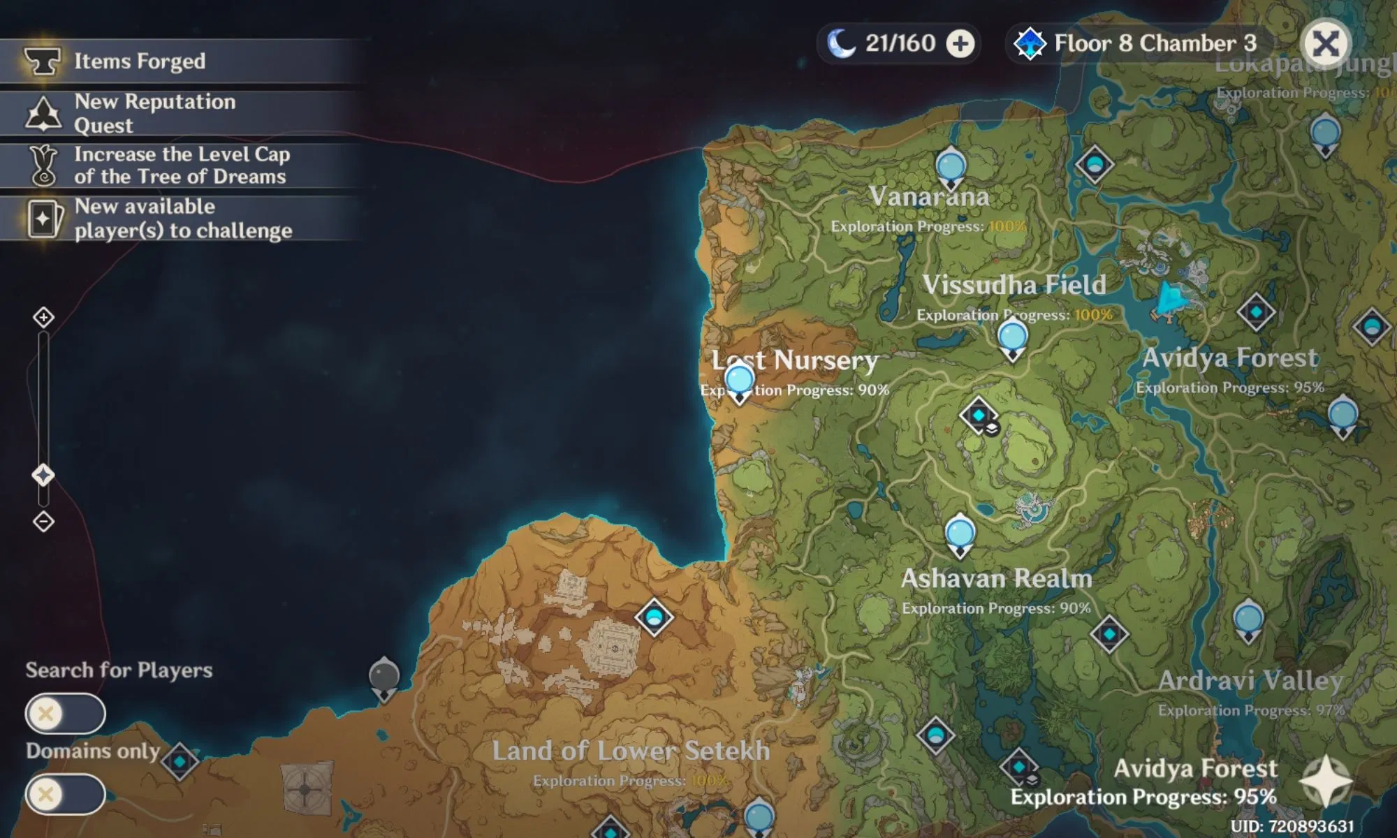 Vanarana tree rewards Genshin Impact | HoYoLAB