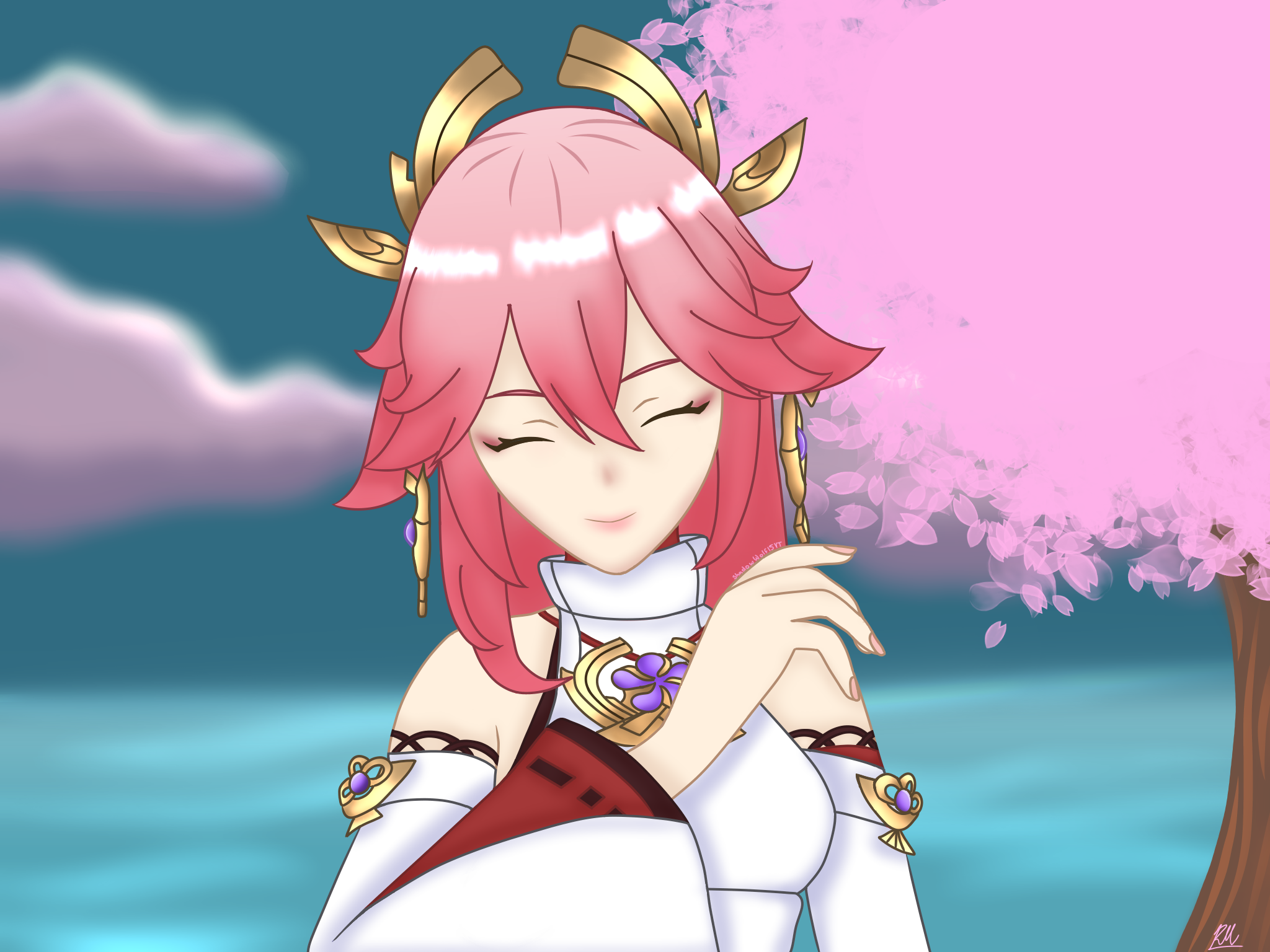 Yae Miko Final Drawing Genshin Impact | HoYoLAB