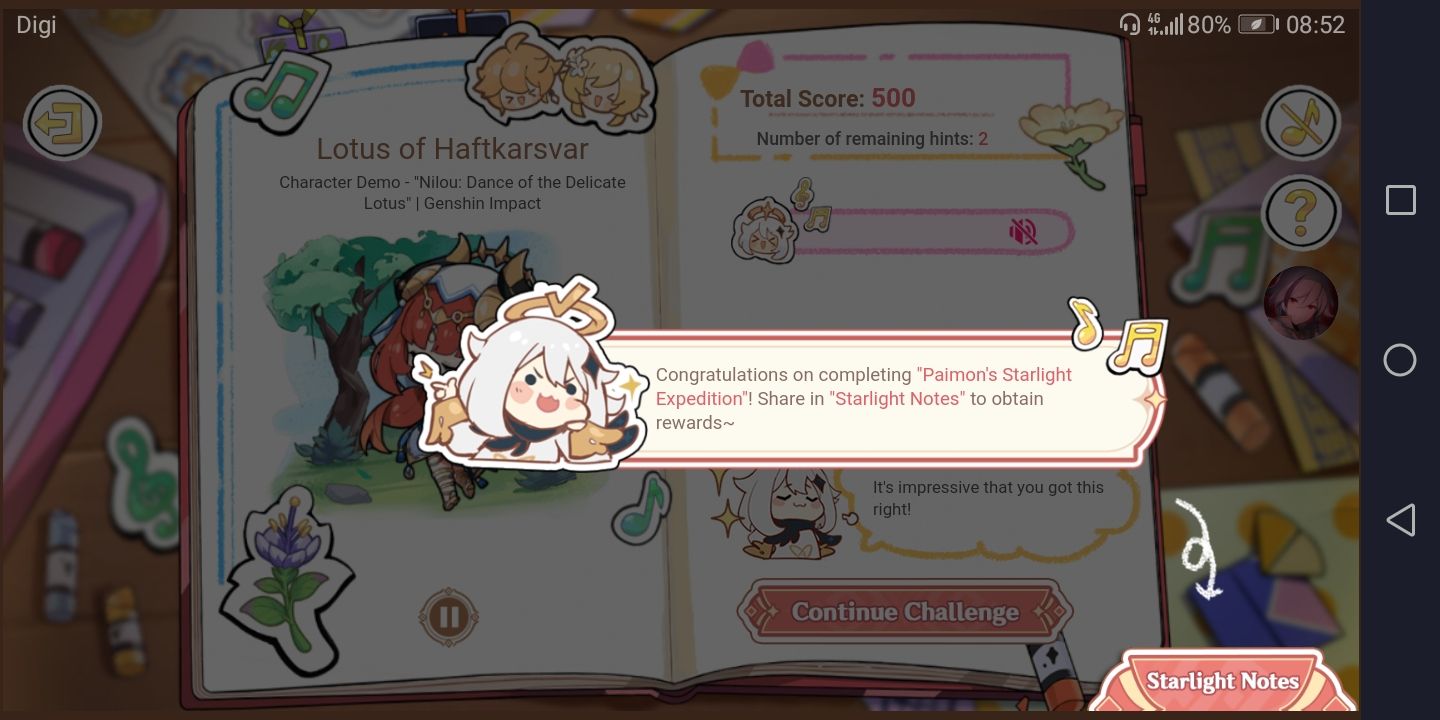 Finish my musical test🎸🎶 Genshin Impact | HoYoLAB