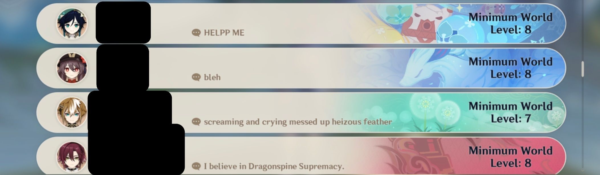 random Genshin Impact | HoYoLAB