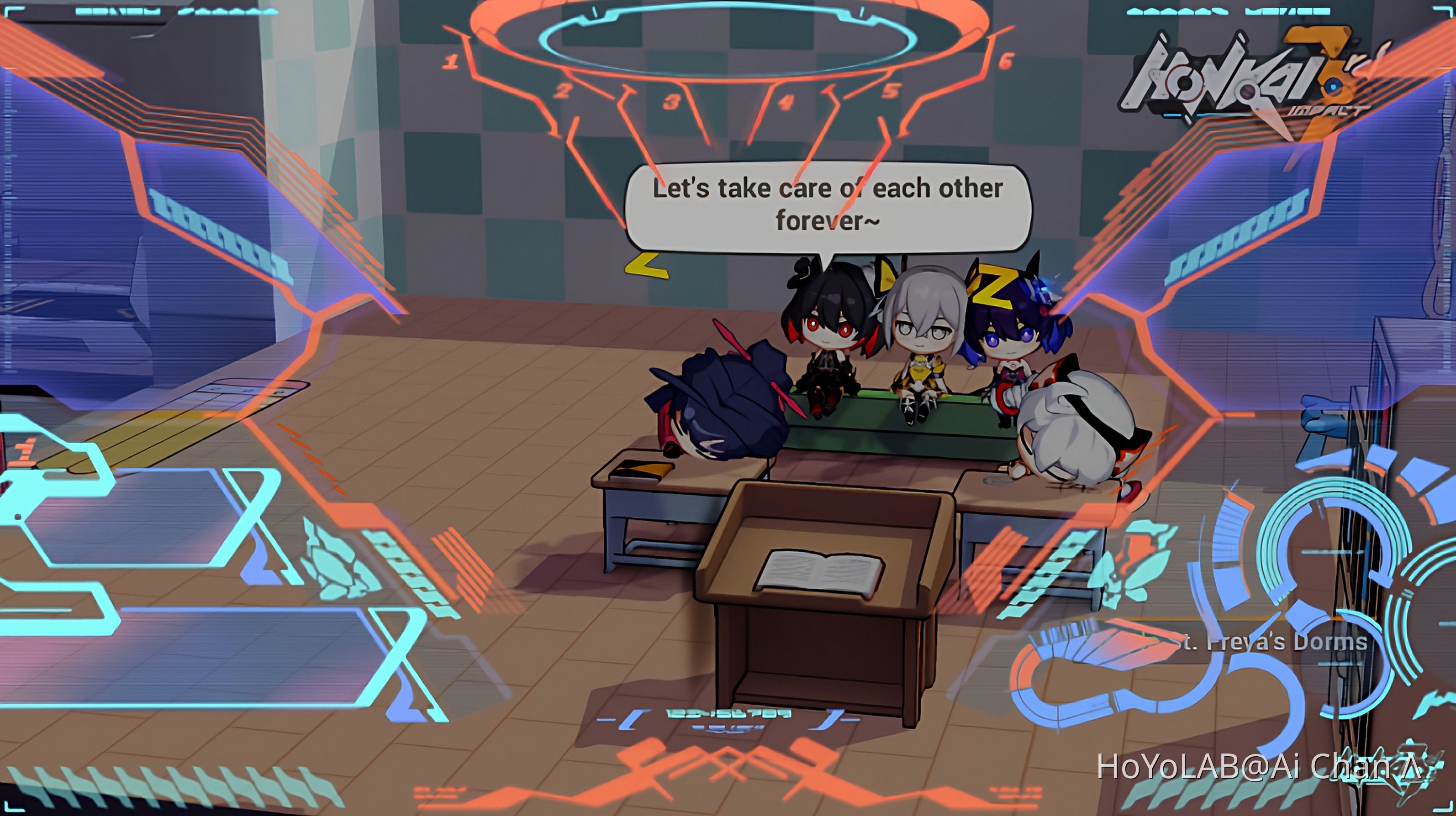 A daily life in St. Freya if ever 'honkai' is a non-existent~ Honkai ...