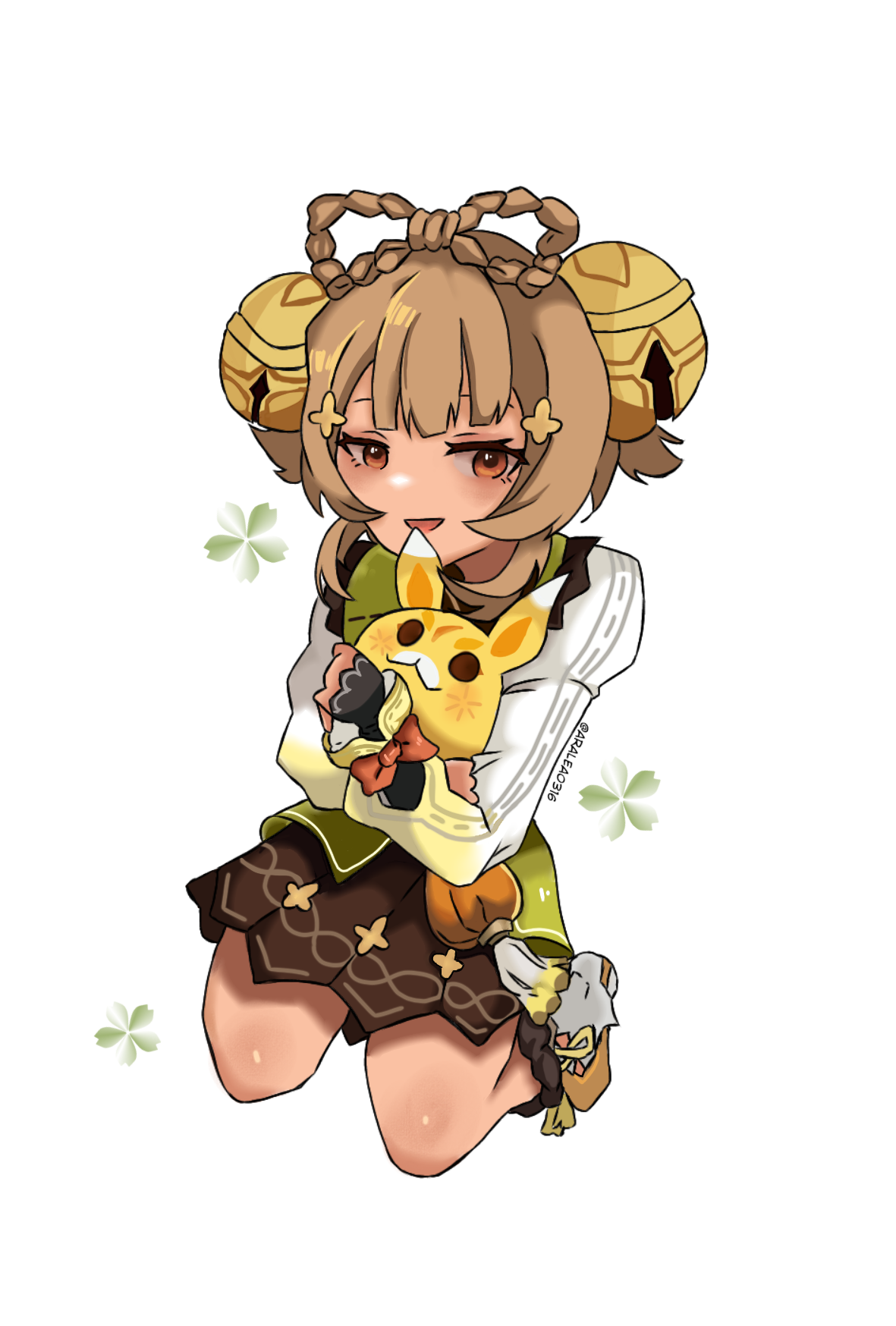 yaoyao fanart! 🍀 🍀 🍀 🍀 Genshin Impact | HoYoLAB