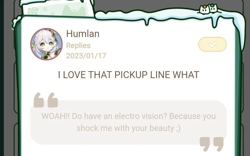 Rizz? Genshin Impact | HoYoLAB