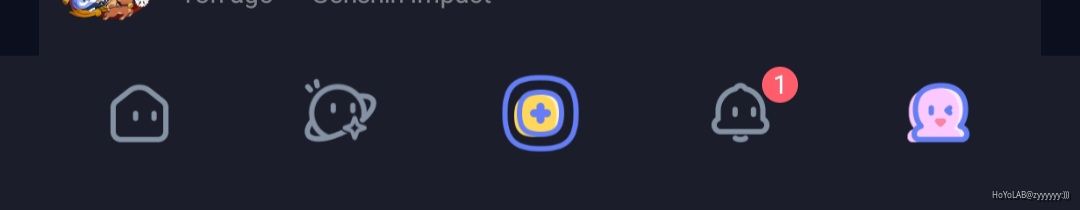 OMG i just realised tdy that the eyes on the notification bell moves ...