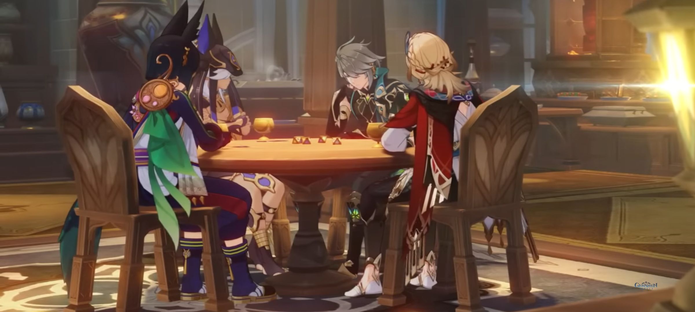 Cynari and Kavetham on their weekly double date/hj Genshin Impact | HoYoLAB