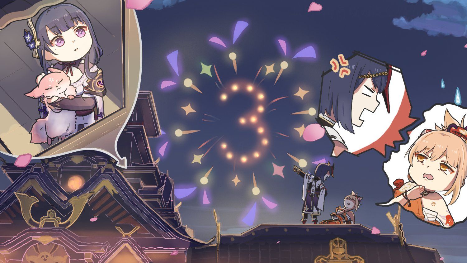 Yoimiya's work 🎇 Genshin Impact | HoYoLAB