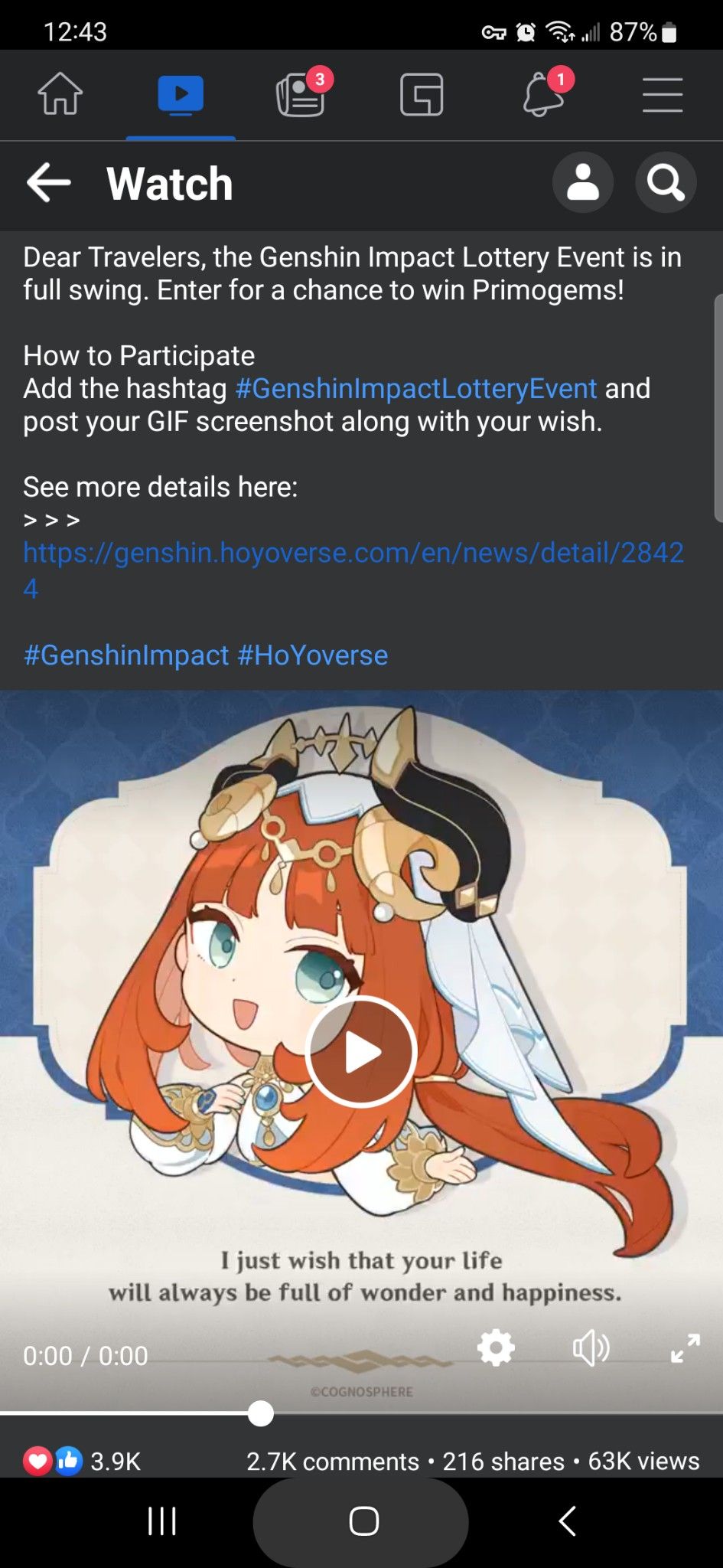 lottery Genshin Impact | HoYoLAB