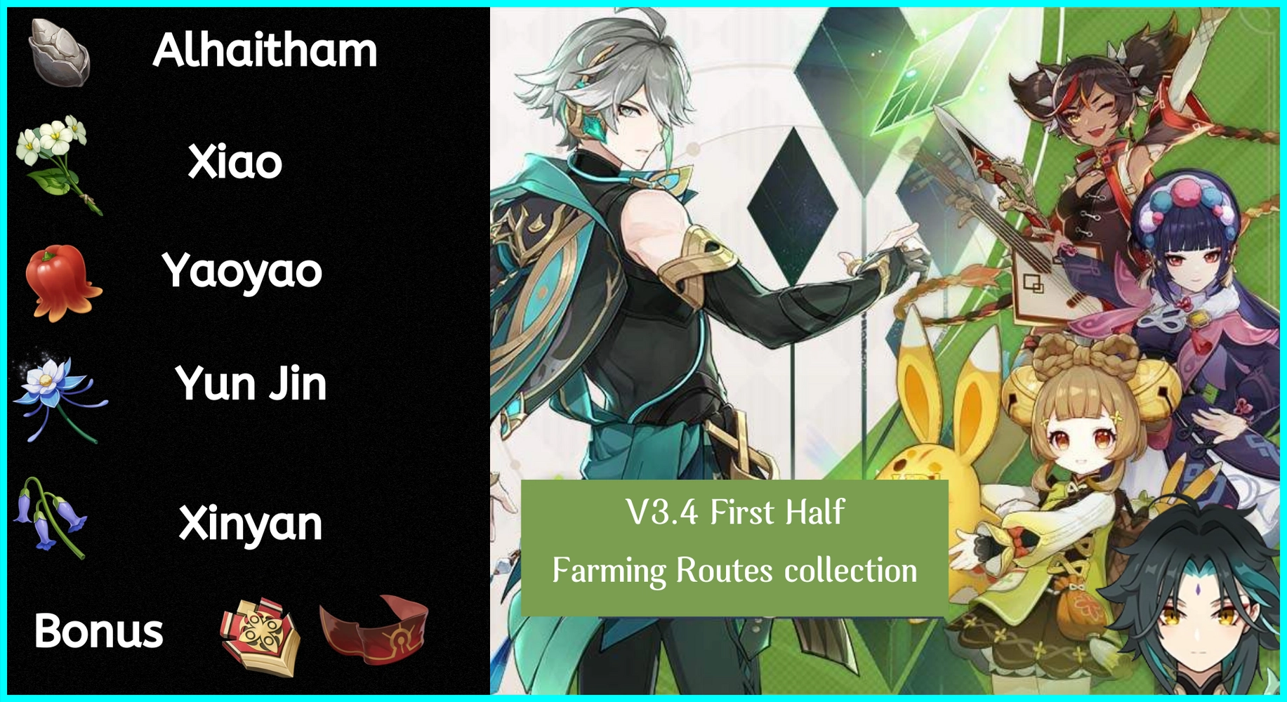 [V3.4 First Half] Farming Routes Collection: Sand Grease Pupa ...