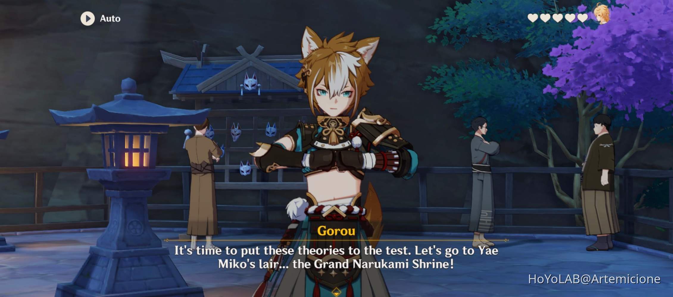 Gorou Hangout: Yae Miko Genshin Impact | HoYoLAB