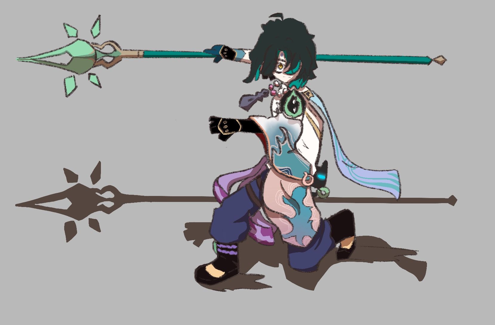 Xiao fan art contests Genshin Impact | HoYoLAB