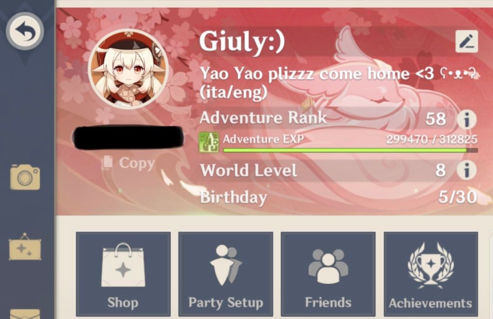 Almost AR 59! 🥰🌸💕 Genshin Impact | HoYoLAB