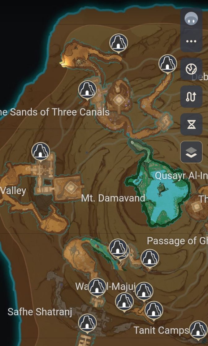 Undergrounds Map Genshin Impact | HoYoLAB