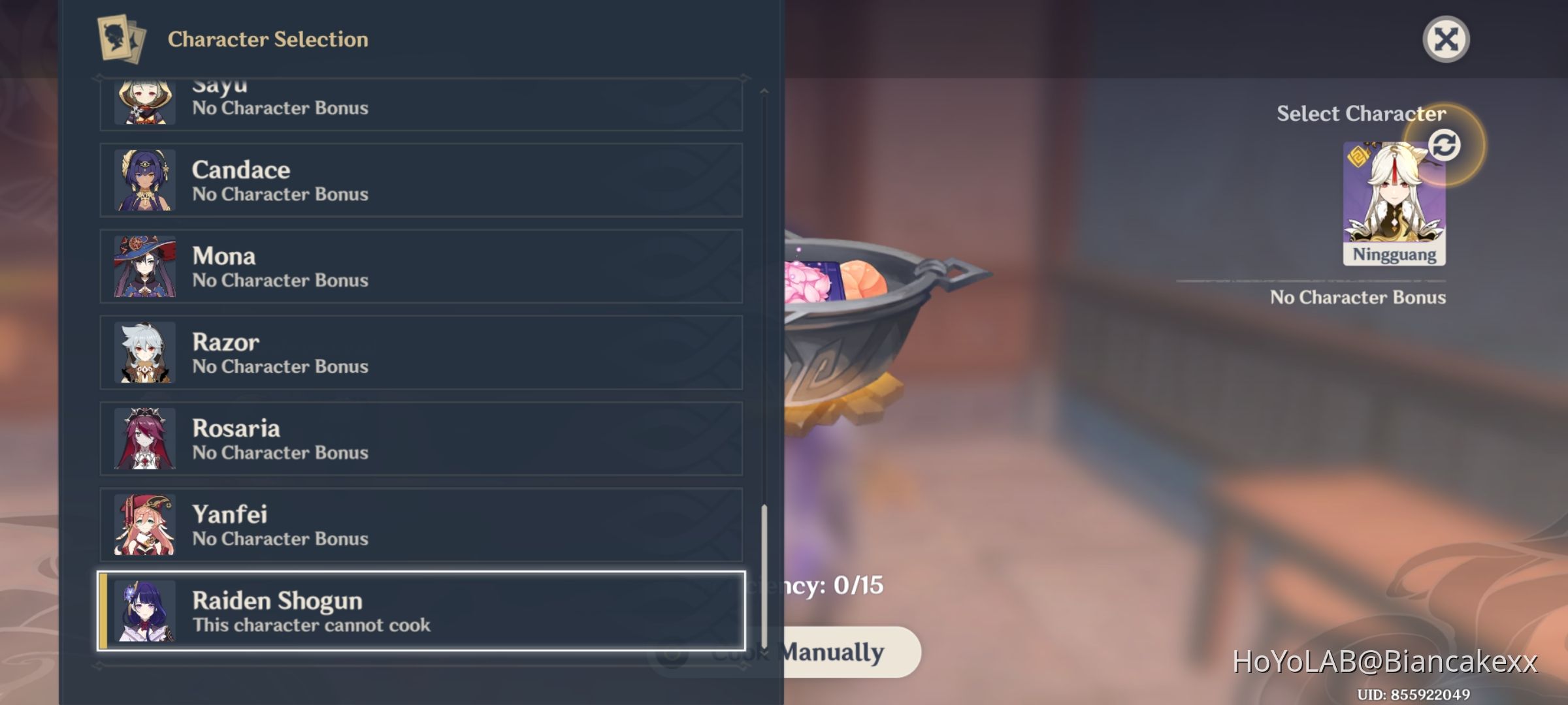 The fact that Raiden can't cook(⁠≧⁠ ⁠≦⁠) Genshin Impact | HoYoLAB