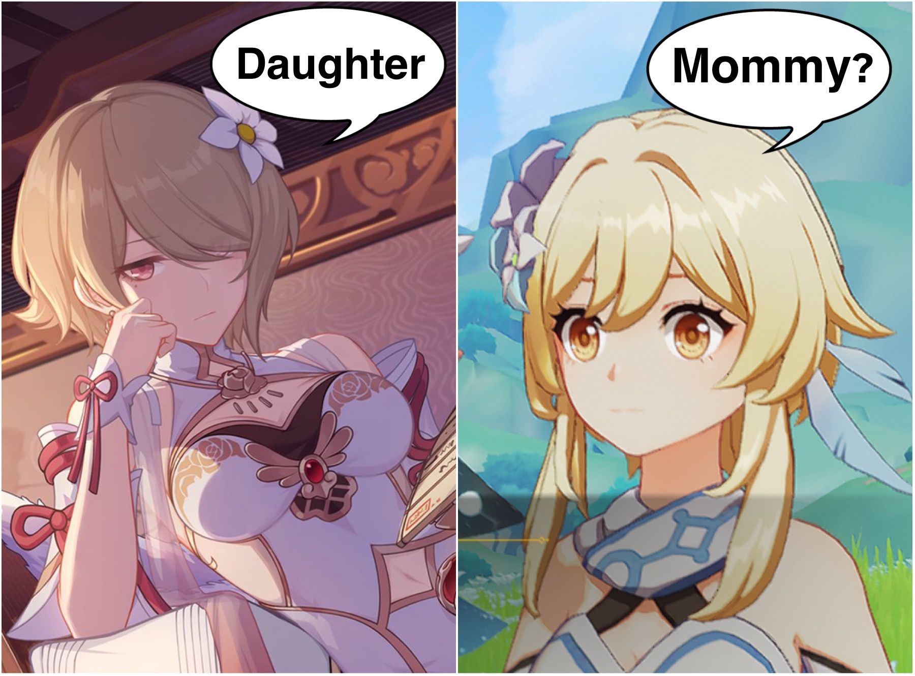 Mmm si… Finalmente nos conocemos… suegrita 7v7 Genshin Impact | HoYoLAB