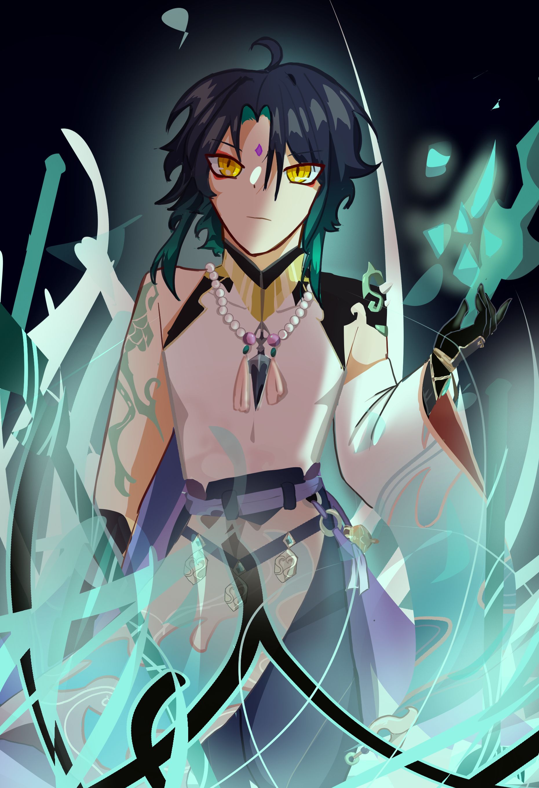 원신 소 팬아트 공모전 참가 Genshin Impact | HoYoLAB