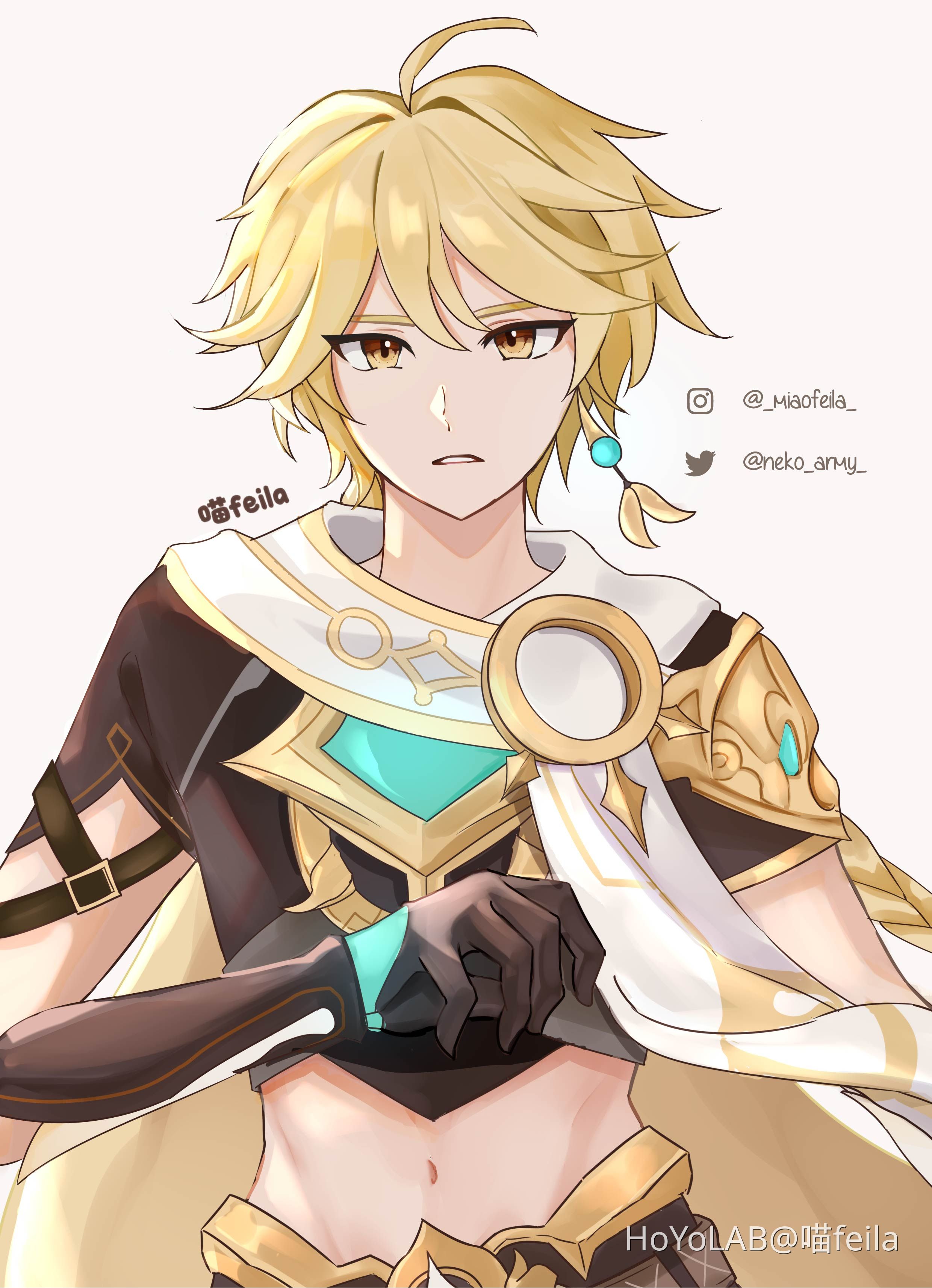 Aether fanart Genshin Impact | HoYoLAB